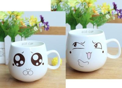 Cina Tazza da caffè ceramica di Cina di osso del fumetto del nuovo prodotto nuova del modello sveglio di progettazione in vendita