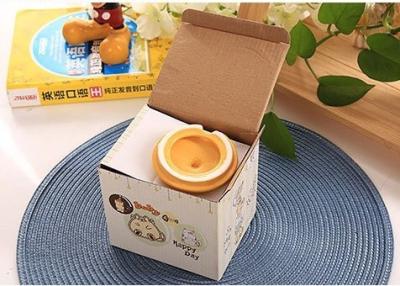 China Pato amarillo taza de una sola capa de 12 onzas con la cuchara y la tapa en venta