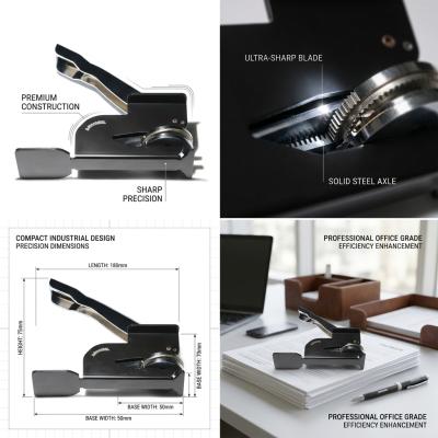 China Wholesale Manual Desktop Steel Embossing Machine, Portable Metal Stamp Embosser for sale