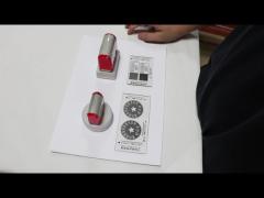 Windows Flash Stamp, Pre-Inked Custom Office Seal Stamper for Business