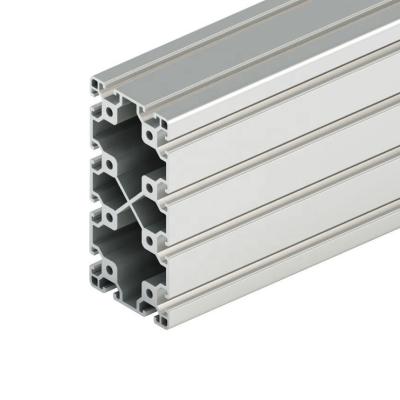 China Standard GB5237-2008 80160 Aluminium Frame Material T Slot Extrusion for Products for sale