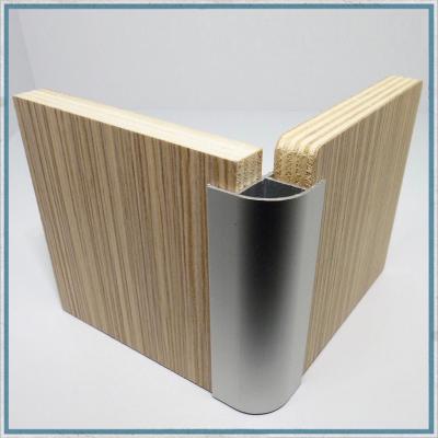 China SHENGXIN Grey Aluminum Corner Profile for Home Interior T3-T8 Temper Customizable for sale