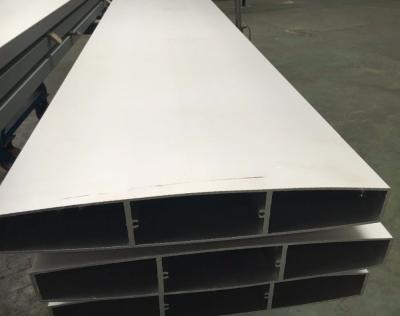 China T3-T8 Temper Aluminium Profiles for Customized Window Blinds Shutters and Louver Slats for sale