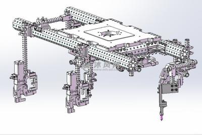 China T5 Temper Customized Aluminium Extrusion Profiles for EGT Euro Gripper Tooling System for sale
