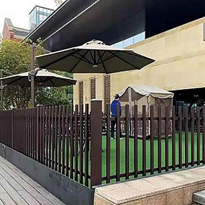 China Cutting Service Anodized Modern Aluminum Gate for Sophisticated Metal Fence Design for sale