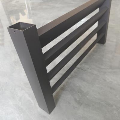 China Customized Size Powder Coated Aluminum Alloy Profiles Fence SX109 Temper T3-T8 Custom for sale