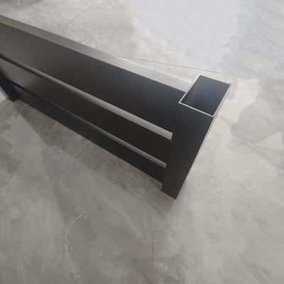 China Customized Size Powder Coated Aluminum Alloy Profiles Fence SX109 Temper T3-T8 Custom for sale
