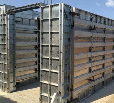 China Custom Aluminium Extrusion Profile for Modern Building System Construction SHENGXIN for sale