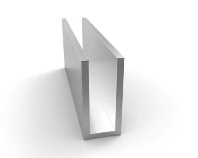 China Aluminum Channel Profile SHENGXIN Double U Shaped Aluminum Profile with ±1% Tolerance for sale