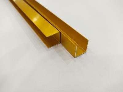 China Aluminum Channel Profile SHENGXIN Double U Shaped Aluminum Profile with ±1% Tolerance for sale
