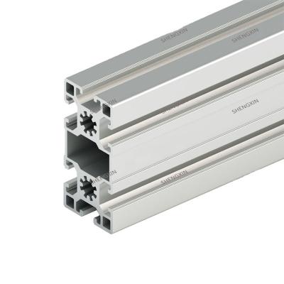 China Shengxin V slot Tslot 2020 2040 4545 Roller Aluminium Extrusion Profile with ±1% Tolerance for sale