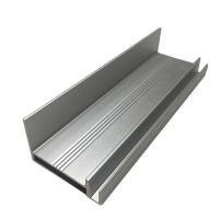 China Customized 0.30mm Thickness Silver Anodizing Aluminium Profiles for Solar Panel Frames for sale