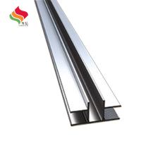 China Customized 0.30mm Thickness Silver Anodizing Aluminium Profiles for Solar Panel Frames for sale