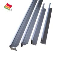 China Customized 0.30mm Thickness Silver Anodizing Aluminium Profiles for Solar Panel Frames for sale