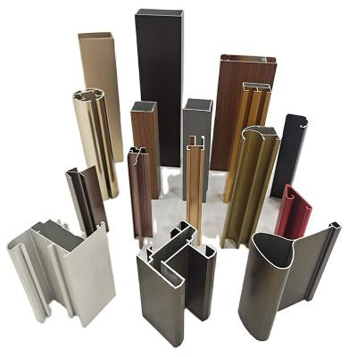 China Mill Finish Aluminum Kitchen Profile with Anodizing/Powder Coating/Wood Grain Finish for sale