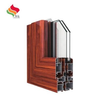 中国 カスタマイズされた6063 T5 アルミプロファイル カーセメント窓合金またはCNCディーププロセスではない 販売のため