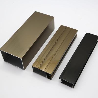 China 0.8mm-2.0mm Thickness Aluminum Profile For Doors And Windows With GB5237-2008 Standard for sale