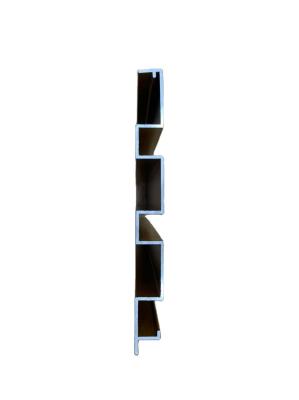 China Aluminum Slats with Wood Effect Paint Perfect Combination of Strength and Style for sale