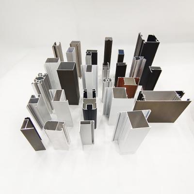 China Perfil de alumínio para janelas e portas de armários Espessura do quadro 0,8 mm-2,0 mm Tolerância ± 3% à venda