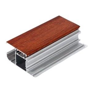 중국 T3-T8 템퍼 열 분쇄 알루미늄 프로필 피브트 문과 창문 프레임 Shengxin 판매용