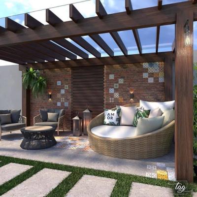 China Extrusion Aluminum Profiles for Customized Pergolas Windows and Doors T5 T6 Alloy for sale