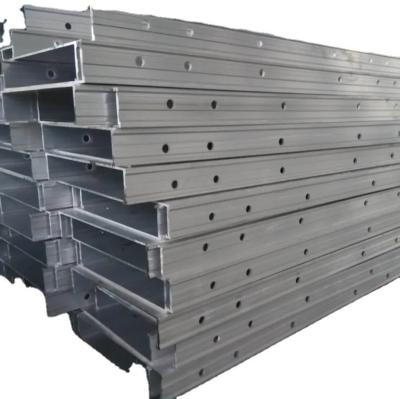 China PVC Main Material 6000 Series T5 T6 Extrusion Aluminium Profiles for Construction Formwork System for sale