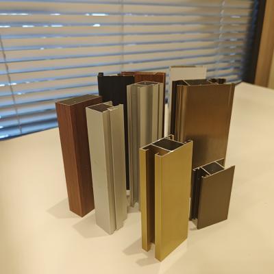 Cina Moderno Shengxin 6000 Serie Custom Profilo di estrusione in alluminio per finestre e porte Nessun tipo di legno in vendita