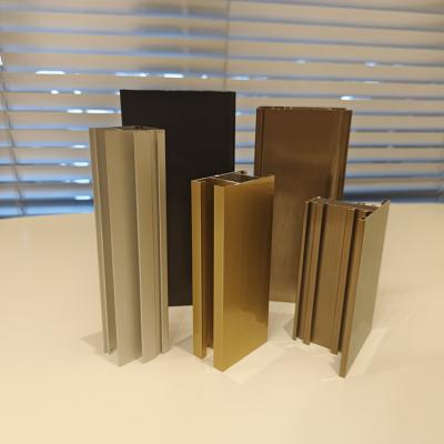 Cina Moderno Shengxin 6000 Serie Custom Profilo di estrusione in alluminio per finestre e porte Nessun tipo di legno in vendita