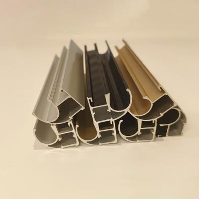 중국 높은 용도 맞춤형 T5 T6 6063 알루미늄 프로파일 다양한 색상의 옷장 판매용