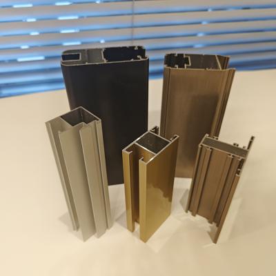 중국 높은 용도 맞춤형 T5 T6 6063 알루미늄 프로파일 다양한 색상의 옷장 판매용