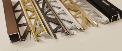 중국 맞춤형 색상 쉐인친 T 모양 알루미늄 프로필 바닥 스커트 및 창문 프레임 판매용