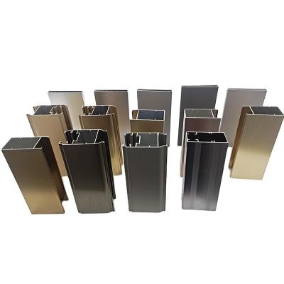 China Legierung T3-T8 Temperatur angepasstes Aluminiumrahmenprofil 6063 6061 für Fenster zu verkaufen