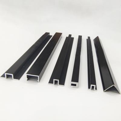 China Aluminum Floor Edge Trim for Laminate Flooring Threshold Transition T5 Temper Profiles for sale
