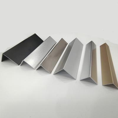 China Aluminum Floor Edge Trim for Laminate Flooring Threshold Transition T5 Temper Profiles for sale