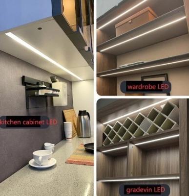 중국 LED 거울 T3-T8 온도 5.8-6.0M Shengxin에 의해 길이에 맞춤 알루미늄 프로필 판매용