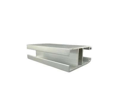 China 6000 Series Grade Customized Thickness Wardrobe Aluminum Profiles Extrusion Process for sale