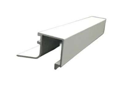 China 6000 Series Grade Customized Thickness Wardrobe Aluminum Profiles Extrusion Process for sale