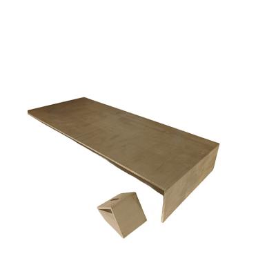 China EN-AW6063 Grade Angle Aluminium Customized for Single and Double Fixing Brackets for sale