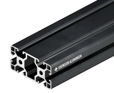 Cina 6063-T5 Materiale di grado 6000 Profilo di alluminio estruso della serie 6000 per telaio di banco in vendita