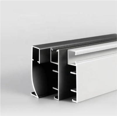 China Tabuleiro de camisetas de perfil de alumínio LED para cozinha Baseboard 6063-T5 Quadro de alumínio para casa à venda