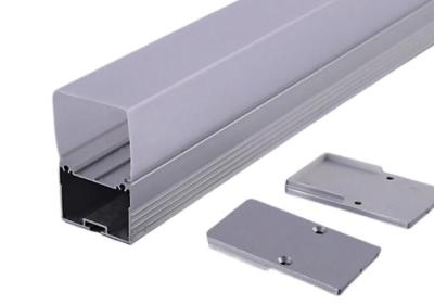China Anodized Alu Channel for Customized Ceiling Bar Lighting Strips in Plaster Walls for sale