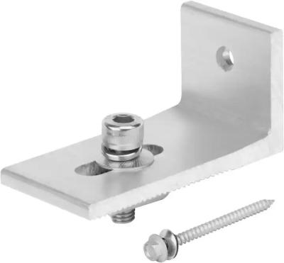 中国 アルミ L 形ソーラーパネル 設置ブレーケット 80x40x40mm 屋外用 販売のため