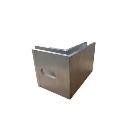 Cina Profili di tipo L di estrusione di alluminio per progetti di costruzione personalizzati Tolleranza ± 1% in vendita