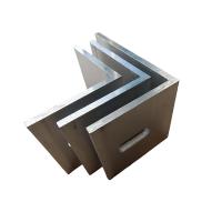 China Aluminium Extrusion L-Type Profile for Construction Project Customized ±1% Tolerance for sale