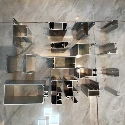 China Customized Window Frames with T5 Temper Aluminum Profiles Anodized and Matte Color for sale