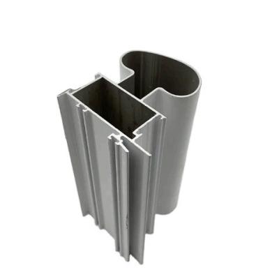 China Aluminum Alloy Frame Golden Customized Extrusion Profiles for 6000 Series Window Profile for sale