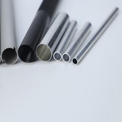 China Precision Tolerance Anodized Aluminum Extrusion Profiles for Round Tube from Shengxin for sale
