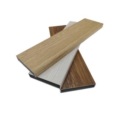 China Wooden Grain Aluminium 3D Profile for Sliding Doors and Windows Customized Options for sale