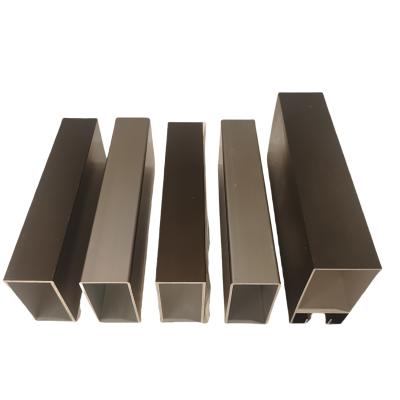 China 6063 T5 Aluminum Extruded Profile for Window and Door Custom Aluminum Window Frame for sale