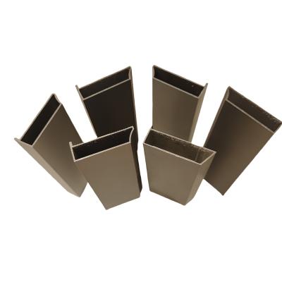China Decoiling Processing Service Custom Extruded Aluminum Profile with Anodized Surface for sale